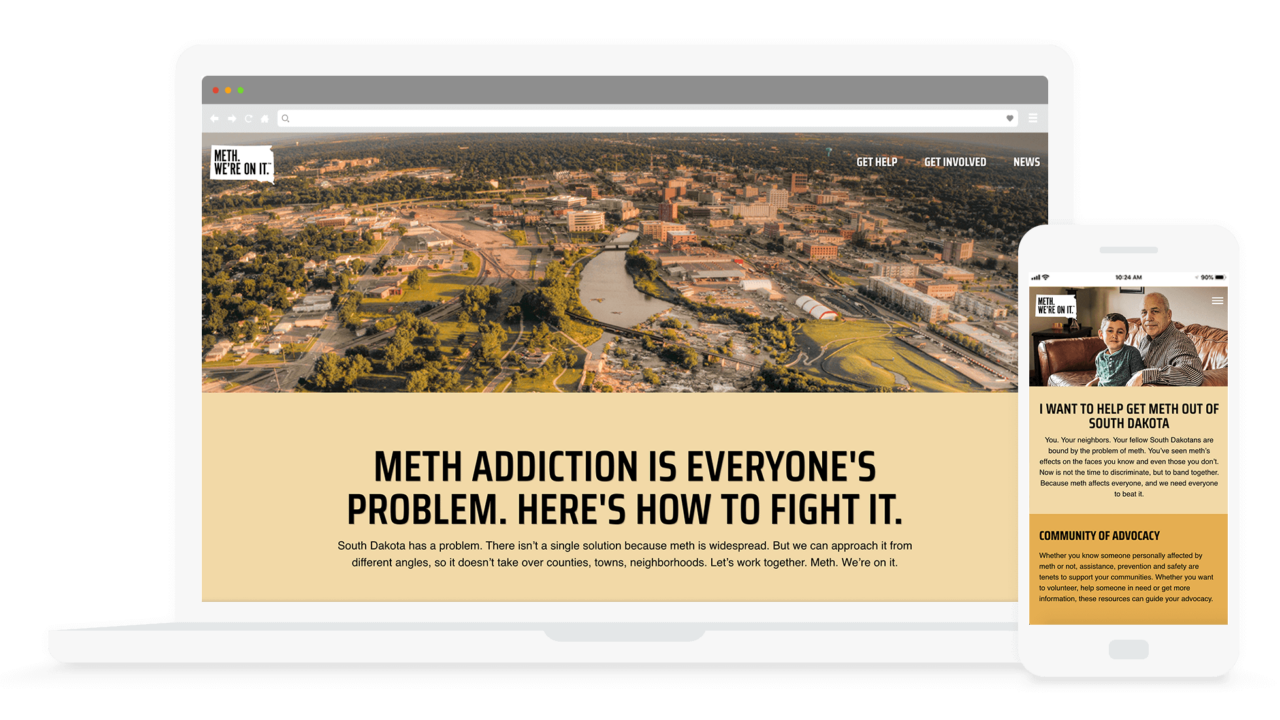 Meth. We’re On it. Drug Awareness Campaign